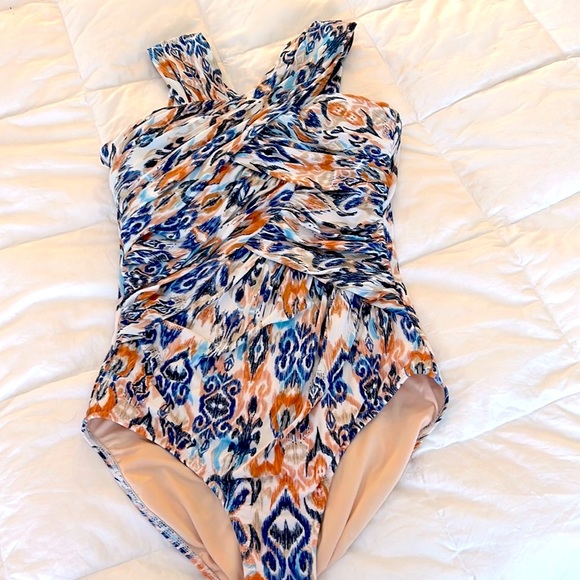 Garnet Hill Swim Garnett Hill One Piece Swim Suit Poshmark